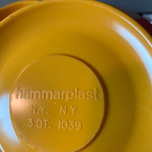 Vintage Hammarplast Nesting Bowl Set - Etsy