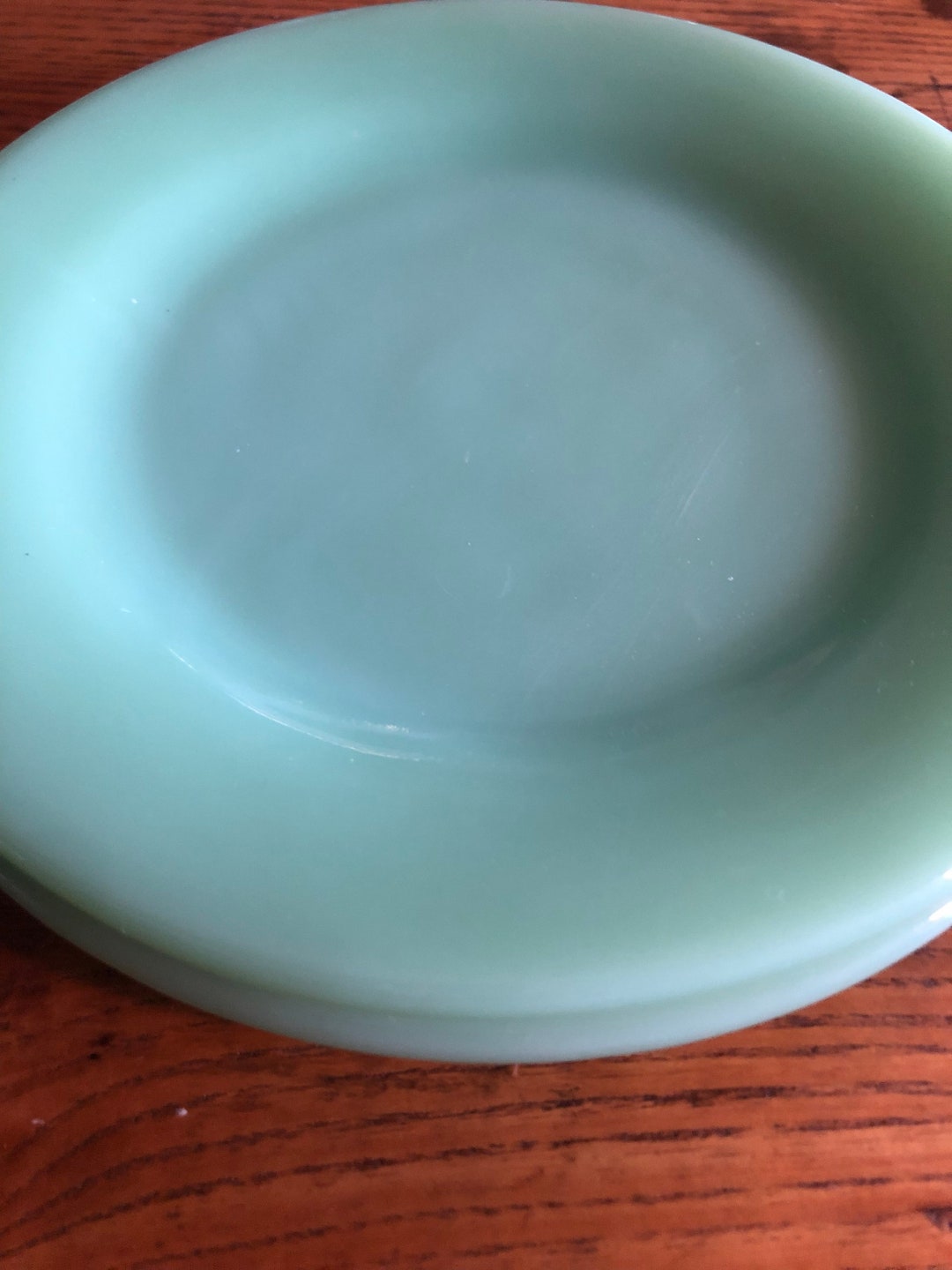 Vintage Jadeite Fire King Restaurant Ware Plate - Etsy