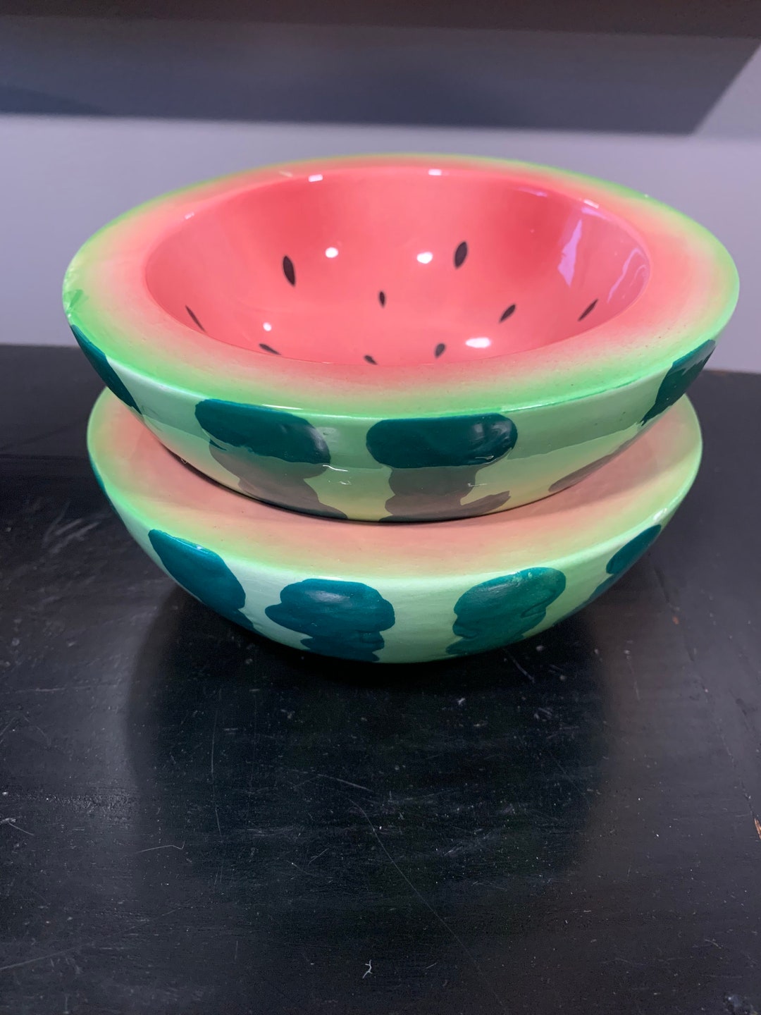 Vintage Holt Howard Watermelon Dessert Bowls, Set of 2 - Etsy
