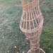 Vintage Art Deco Wicker Mannequin Dress Form - Etsy