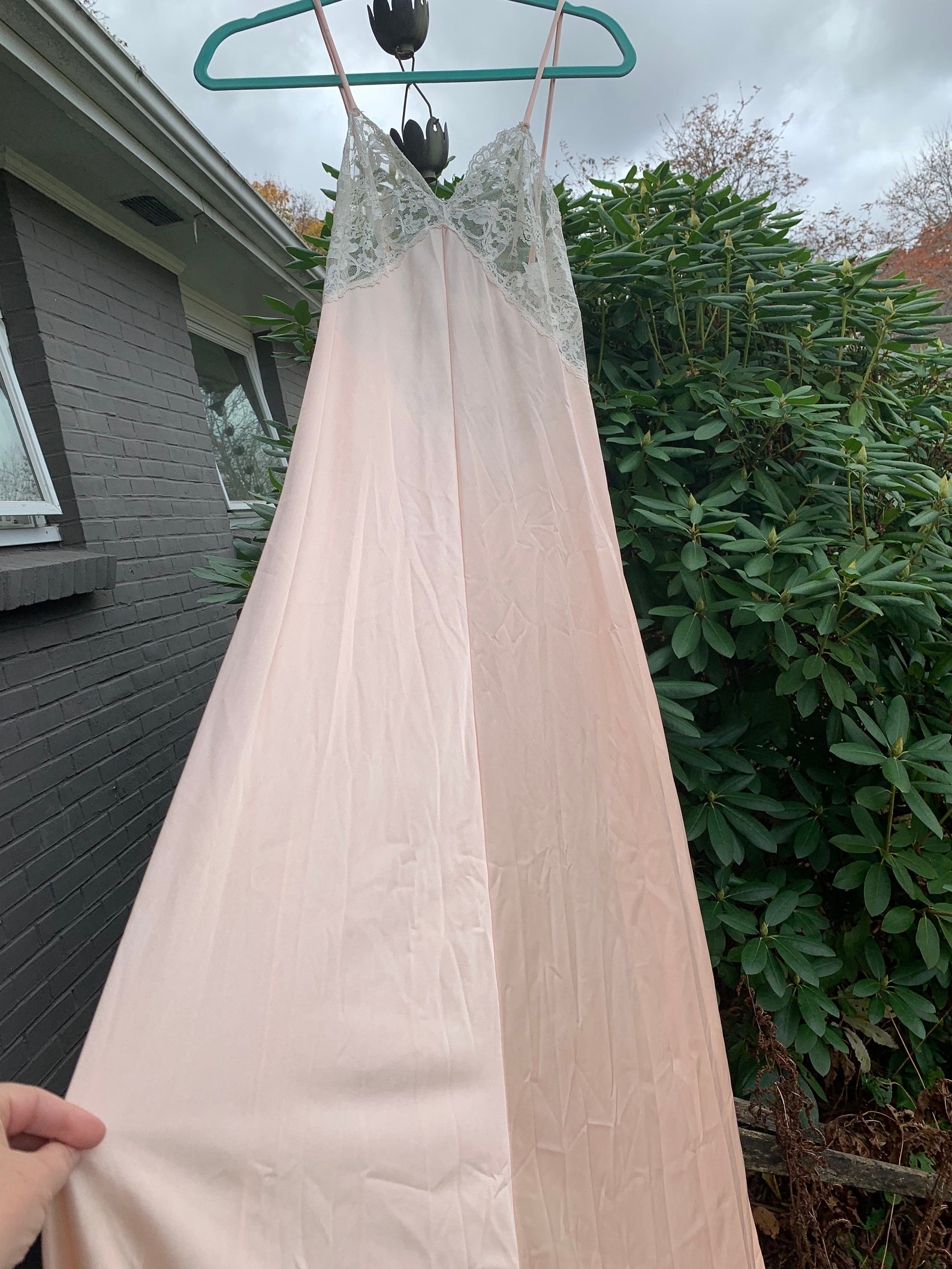 Vintage 1960s Glydons Hollywood Peignoir 2 Pc Set Peach - Etsy