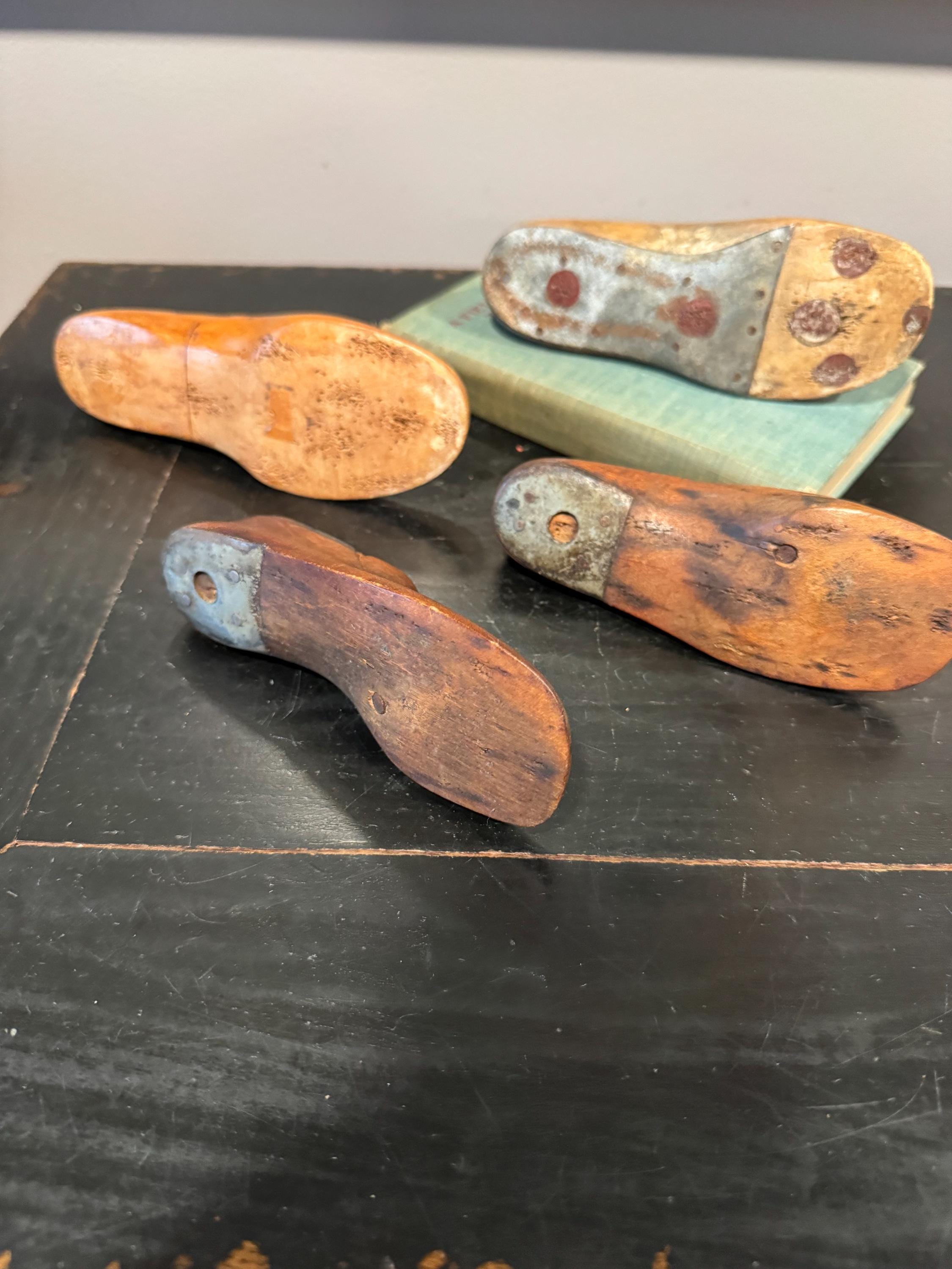 Vintage Wood Shoe Forms, Shoe Last Children, Lot of 4 - Etsy