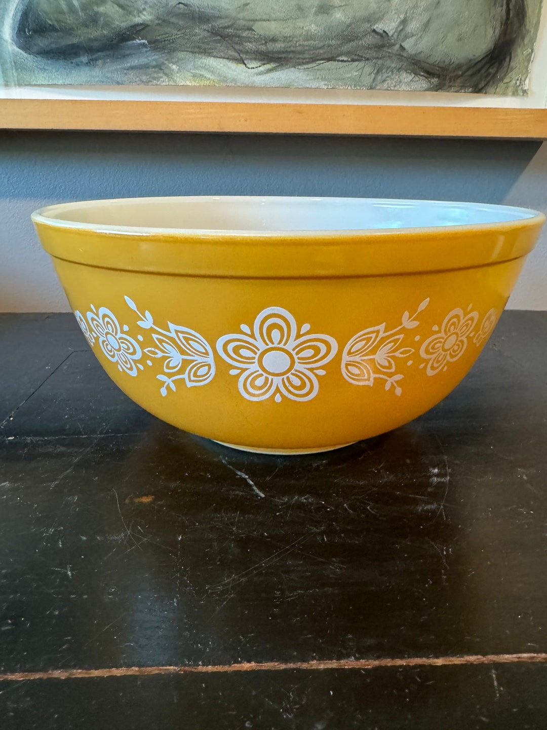 Vintage Pyrex 403, Butterfly Gold Mixing Bowl, 2.5 Qt - Etsy