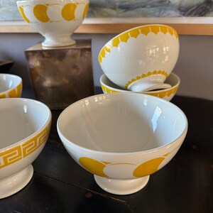 Vintage Sir/madam Deco Cafe Au Lait, Matcha Bowls, Set of 6 - Etsy