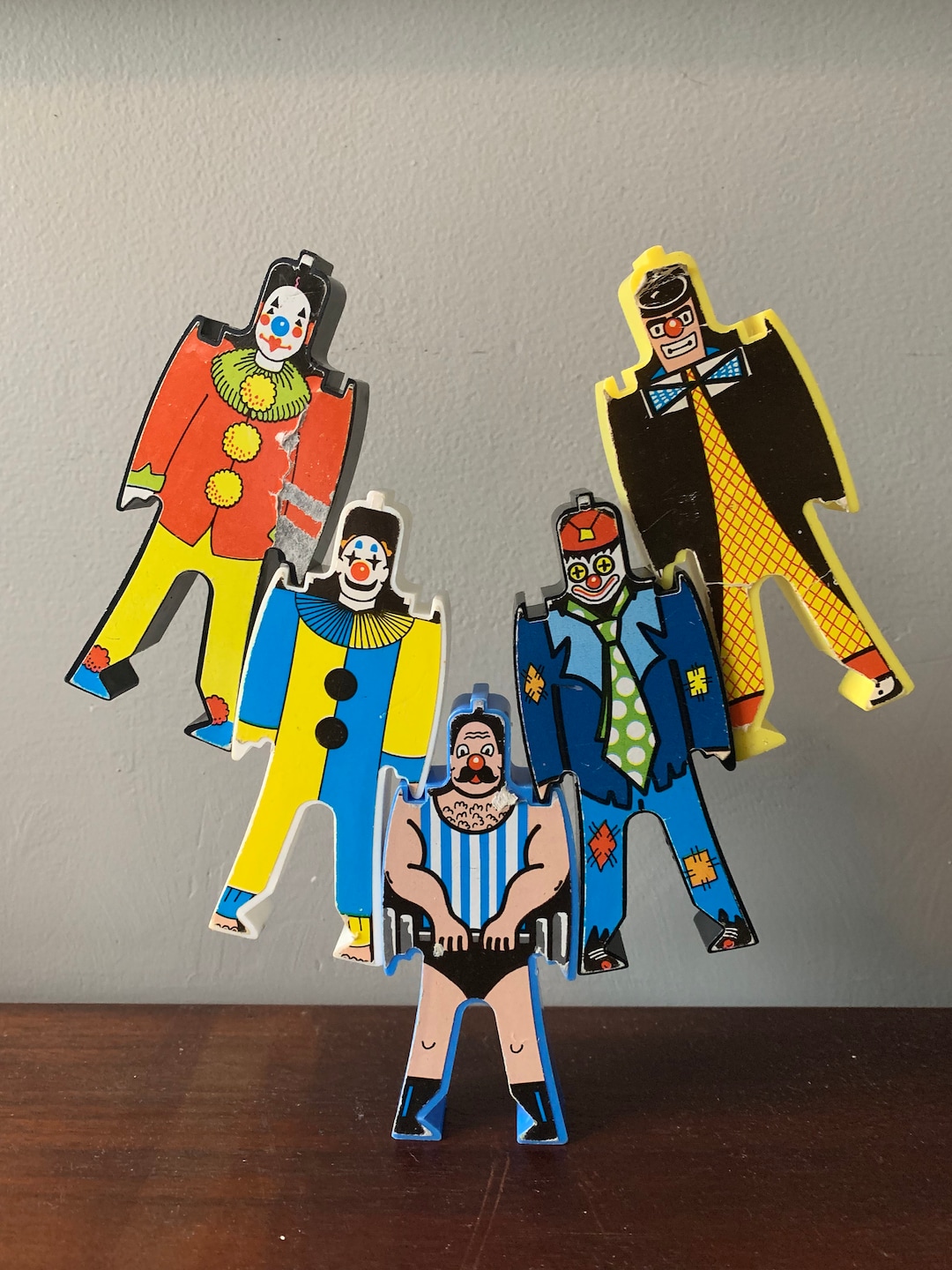 Vintage Bill Ding Balancing Clowns - Etsy