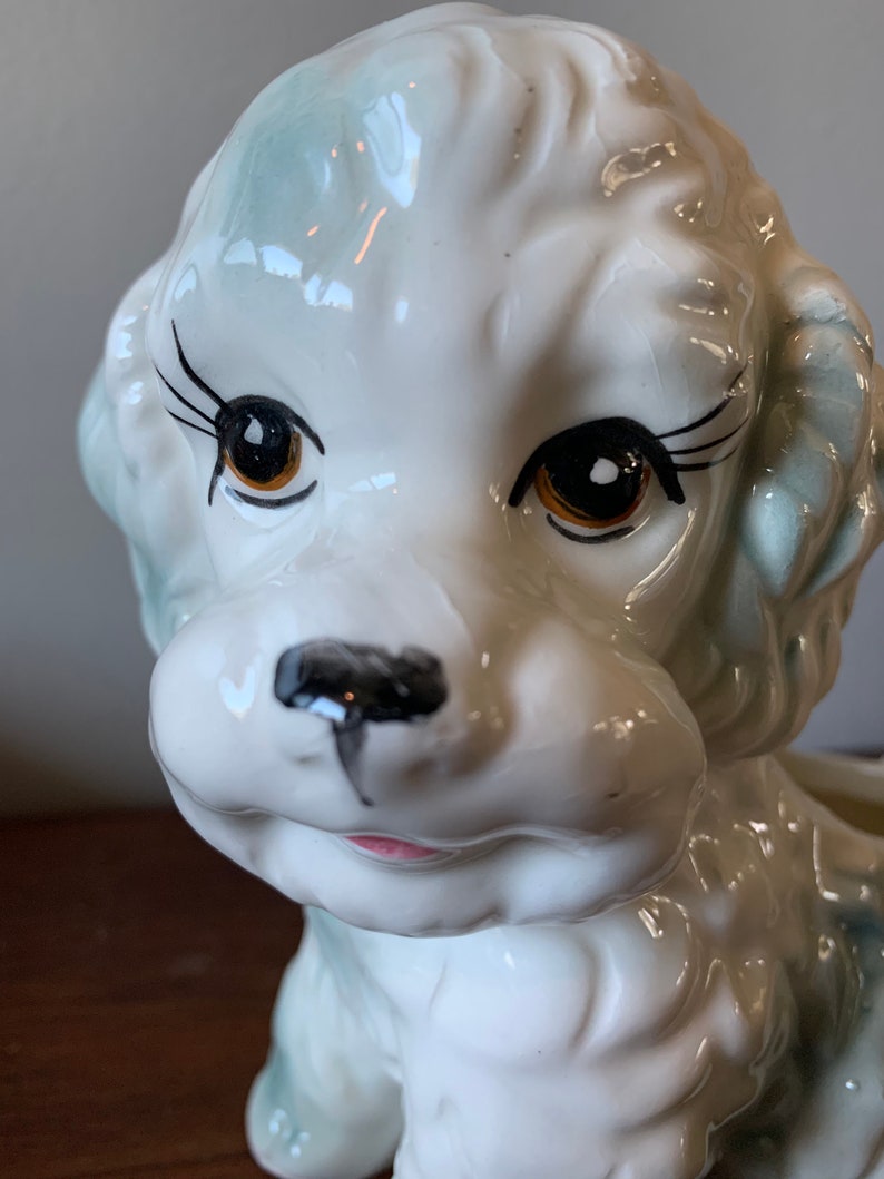 Vintage Poodle Planter - Etsy