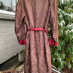 Vintage Royal Robes Mens Silk Smoking Jacket, Shawl Collar - Etsy