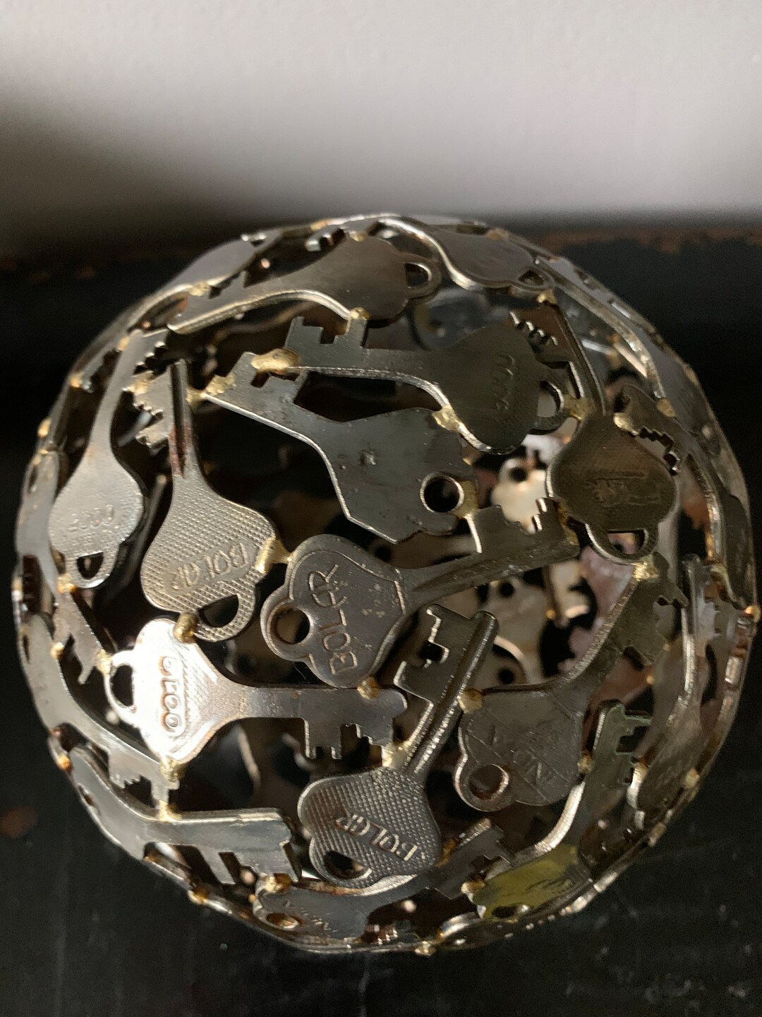 Vintage MCM Key Sphere - Etsy