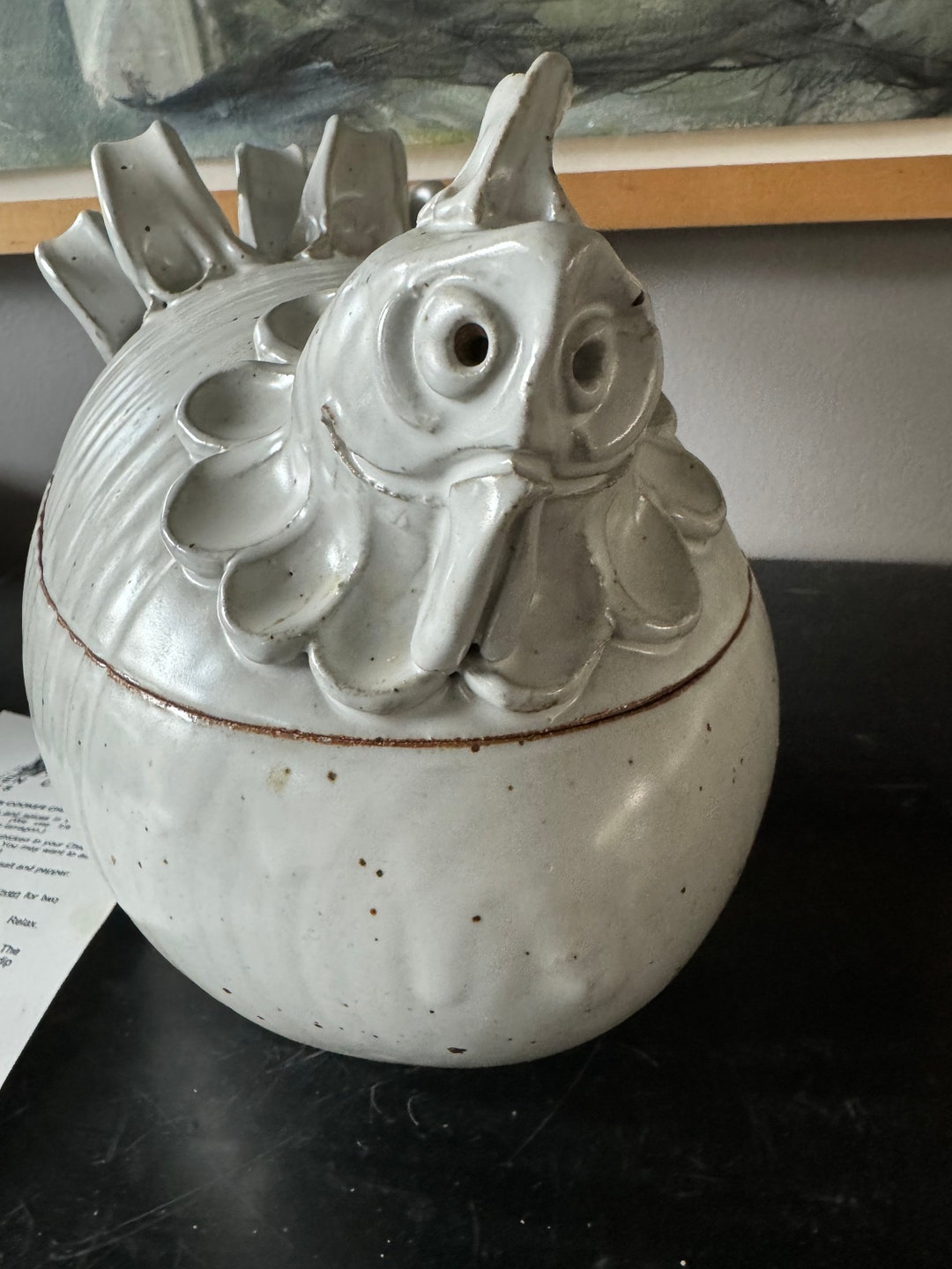 Vintage Paul Anthony Pottery Chicken Cooker Casserole - Etsy