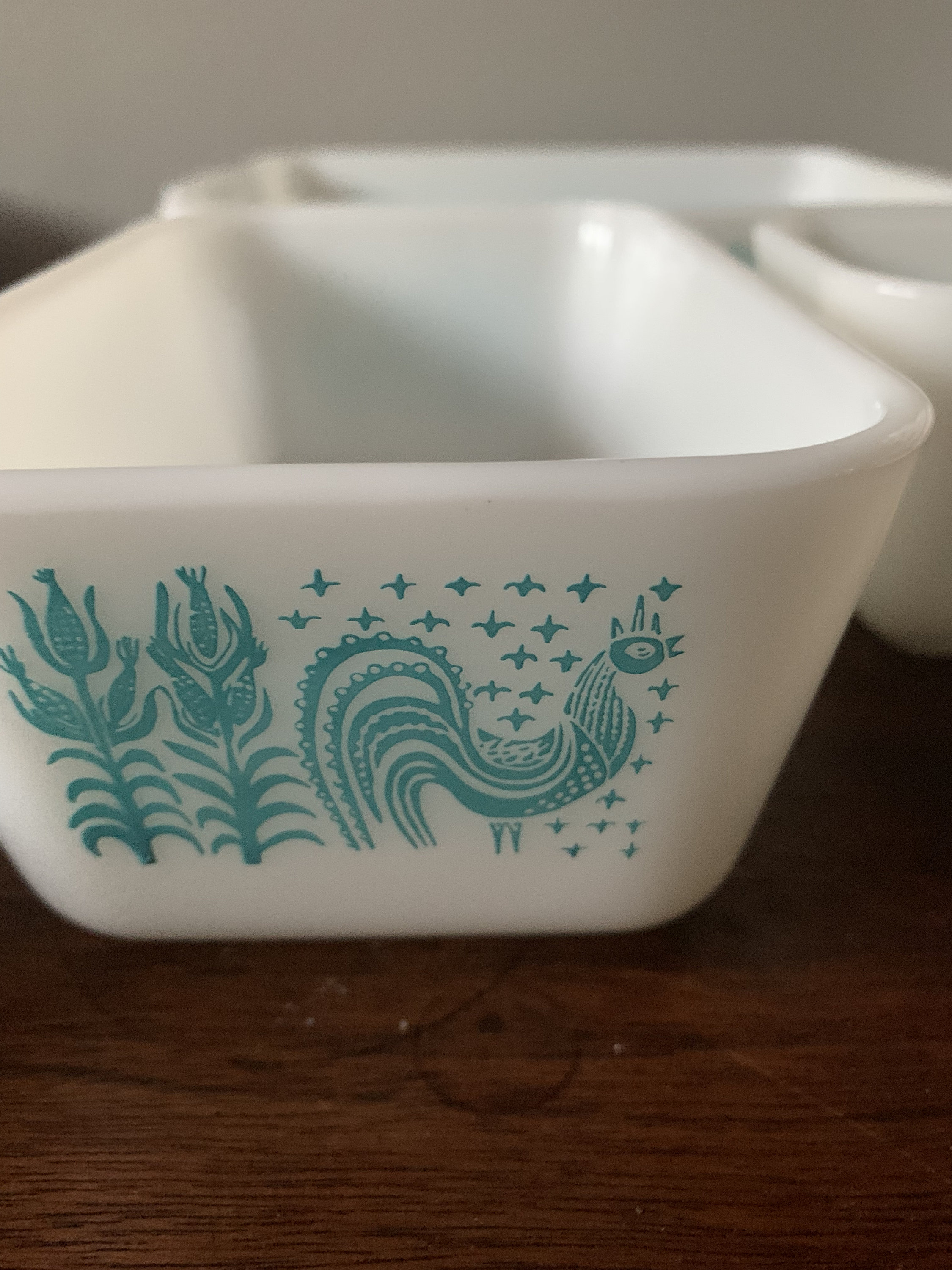 Vintage Pyrex Amish Butterprint Fridgie Set No Lids - Etsy