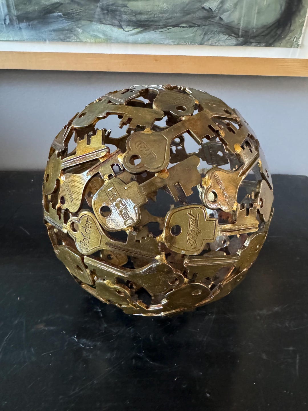 Vintage MCM Key Sphere - Etsy