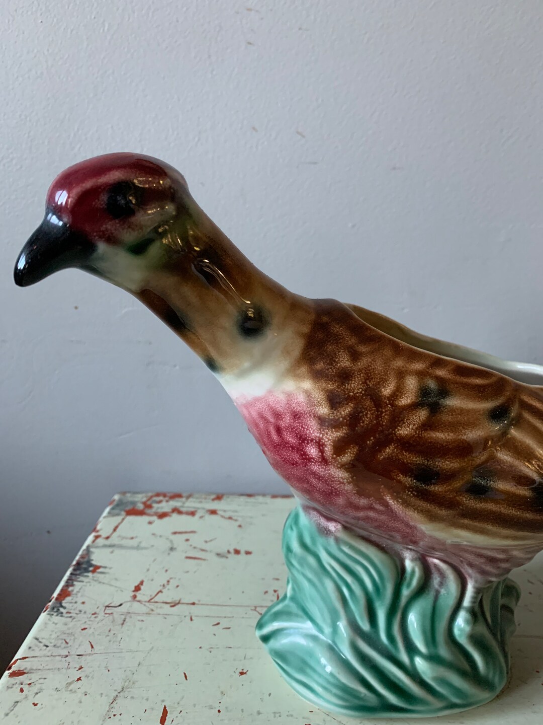 Vintage Pheasant Planter, Ceramic - Etsy