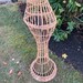 Vintage Art Deco Wicker Mannequin Dress Form - Etsy