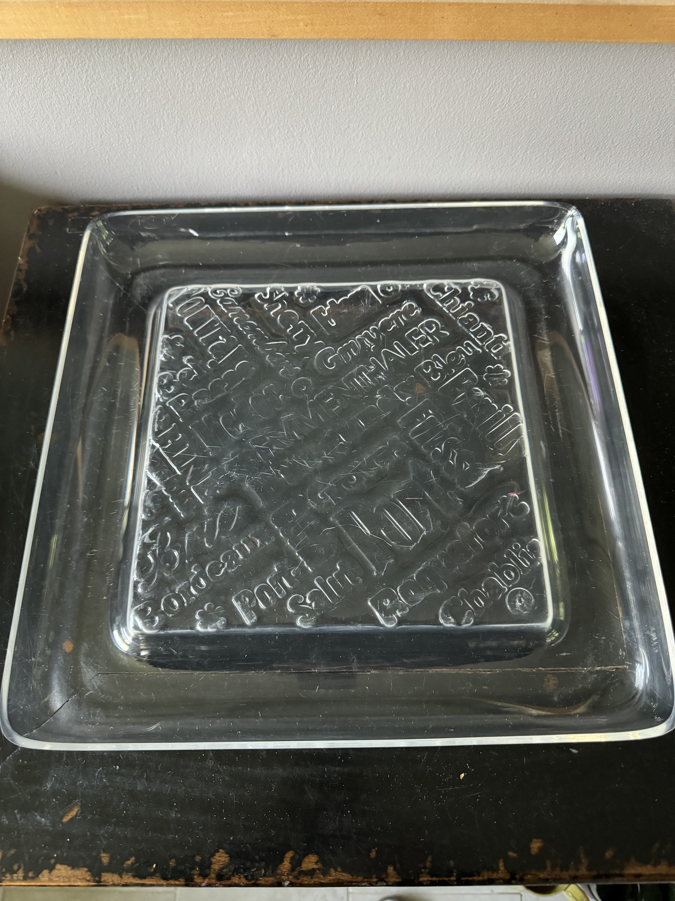 Vintage Lucite Cheese Charcuterie Platter or Tray by Grainware Chicago ...