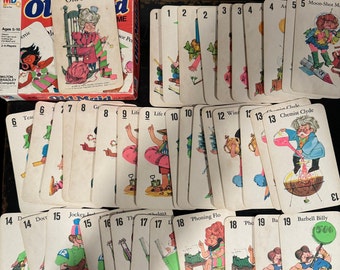 Vintage 1967 Jumbo Old Maid Card Game, Milton Bradley - Etsy