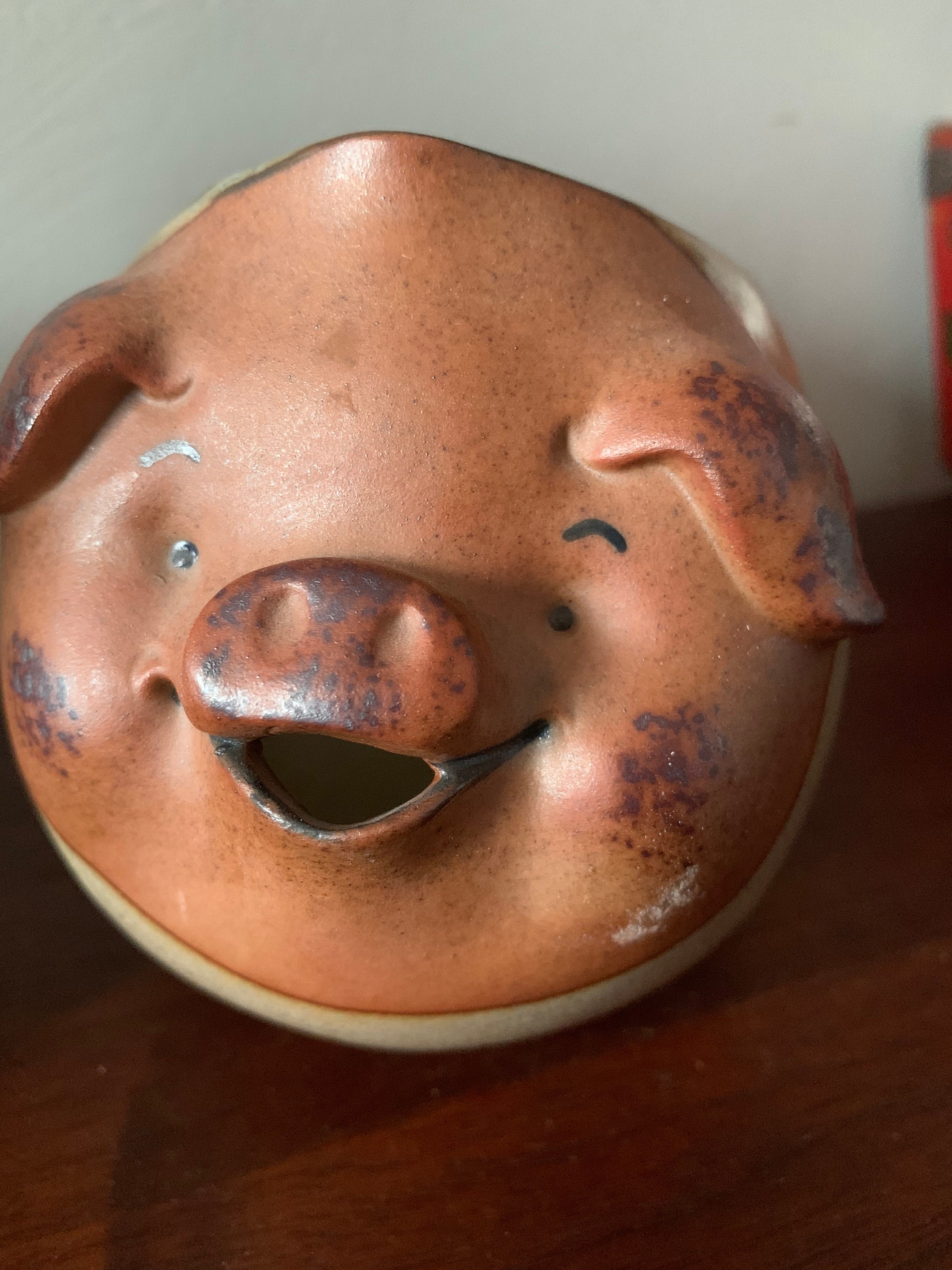 Vintage UCTCI Pig Teapot Cups and Creamer | Etsy