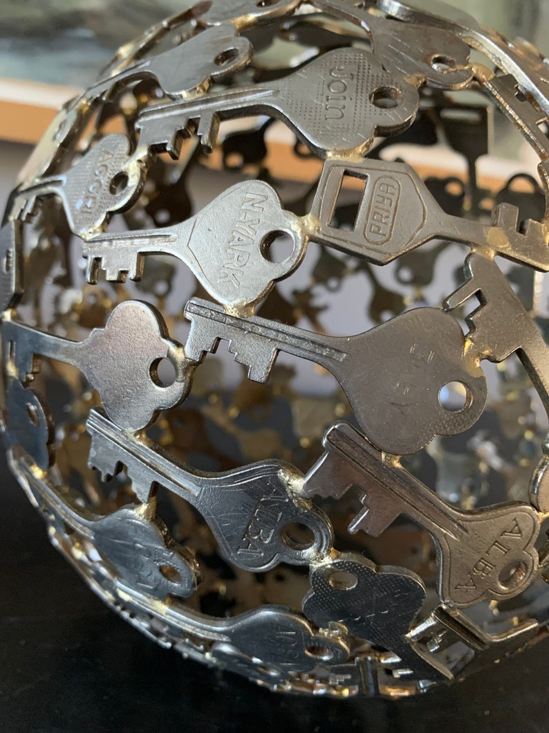 Vintage MCM Key Sphere - Etsy
