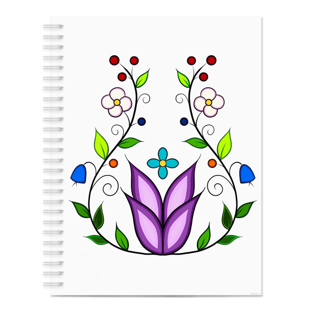 Native American Floral Border Designs