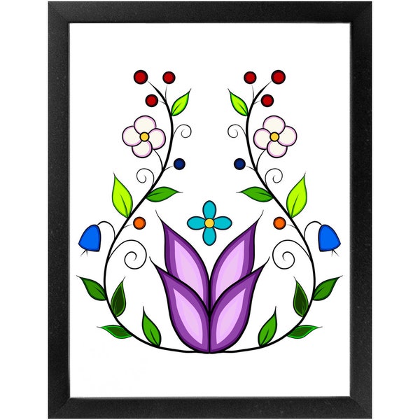 Native American Floral Design - Etsy