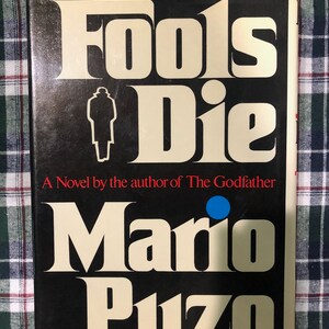 Fools Die (1978) by Mario Puzo - First Impression Vintage Hardback Book ...