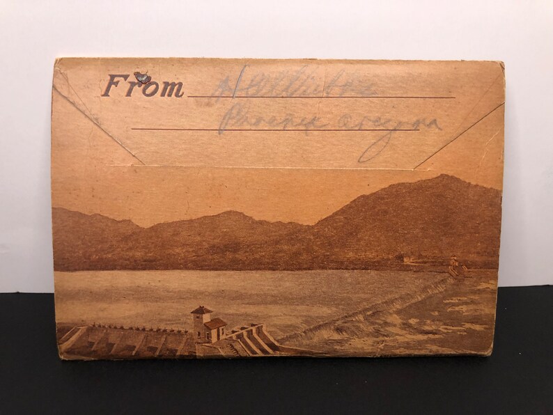 Phoenix Arizona Souvenir Folder Vintage Postcard - Etsy