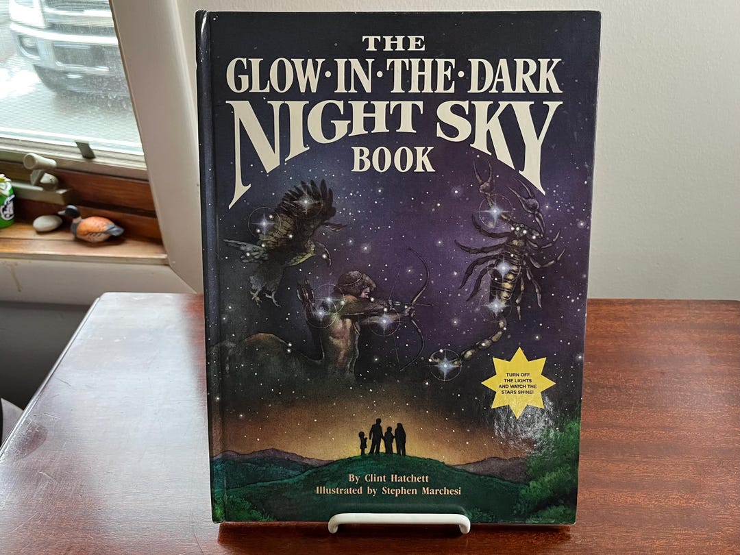 The Glow-in-the-dark Night Sky Book by Clint Hatchett - Illustrated by ...