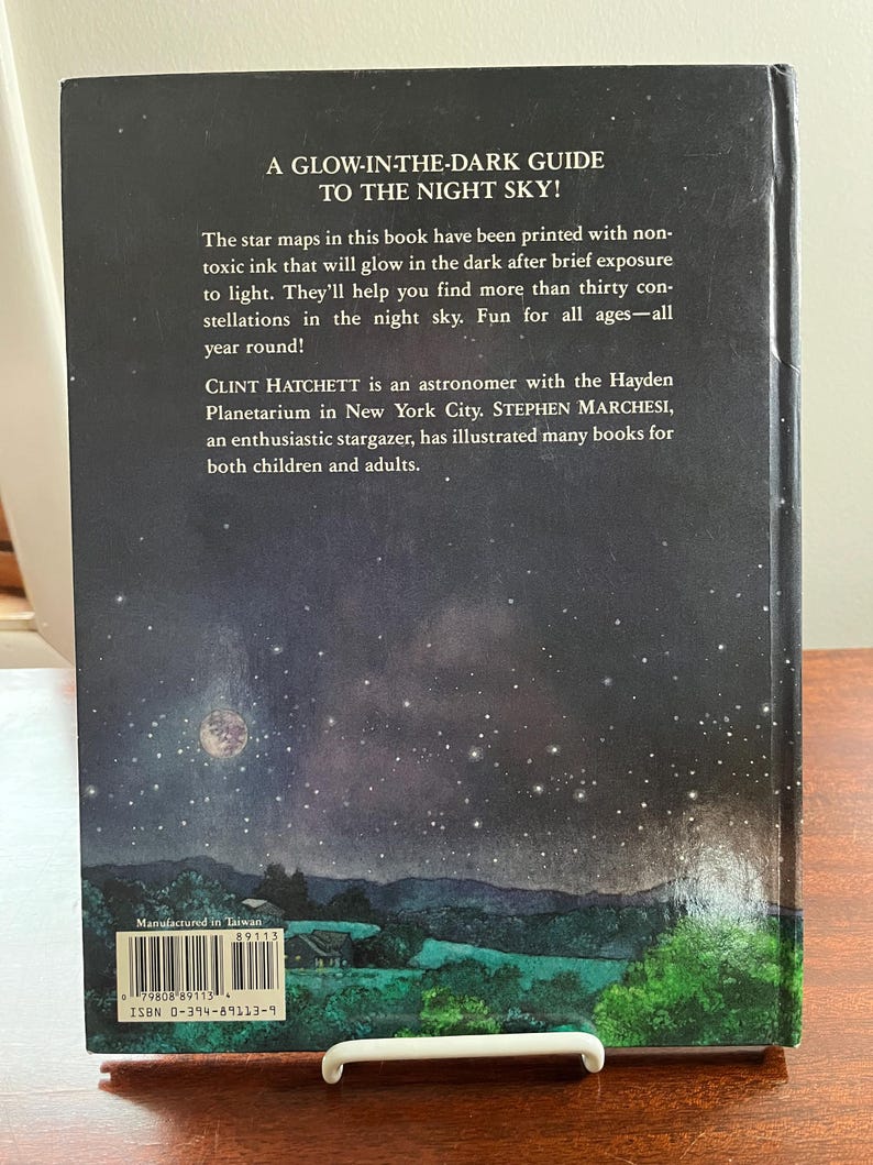 The Glow-in-the-dark Night Sky Book by Clint Hatchett - Illustrated by ...