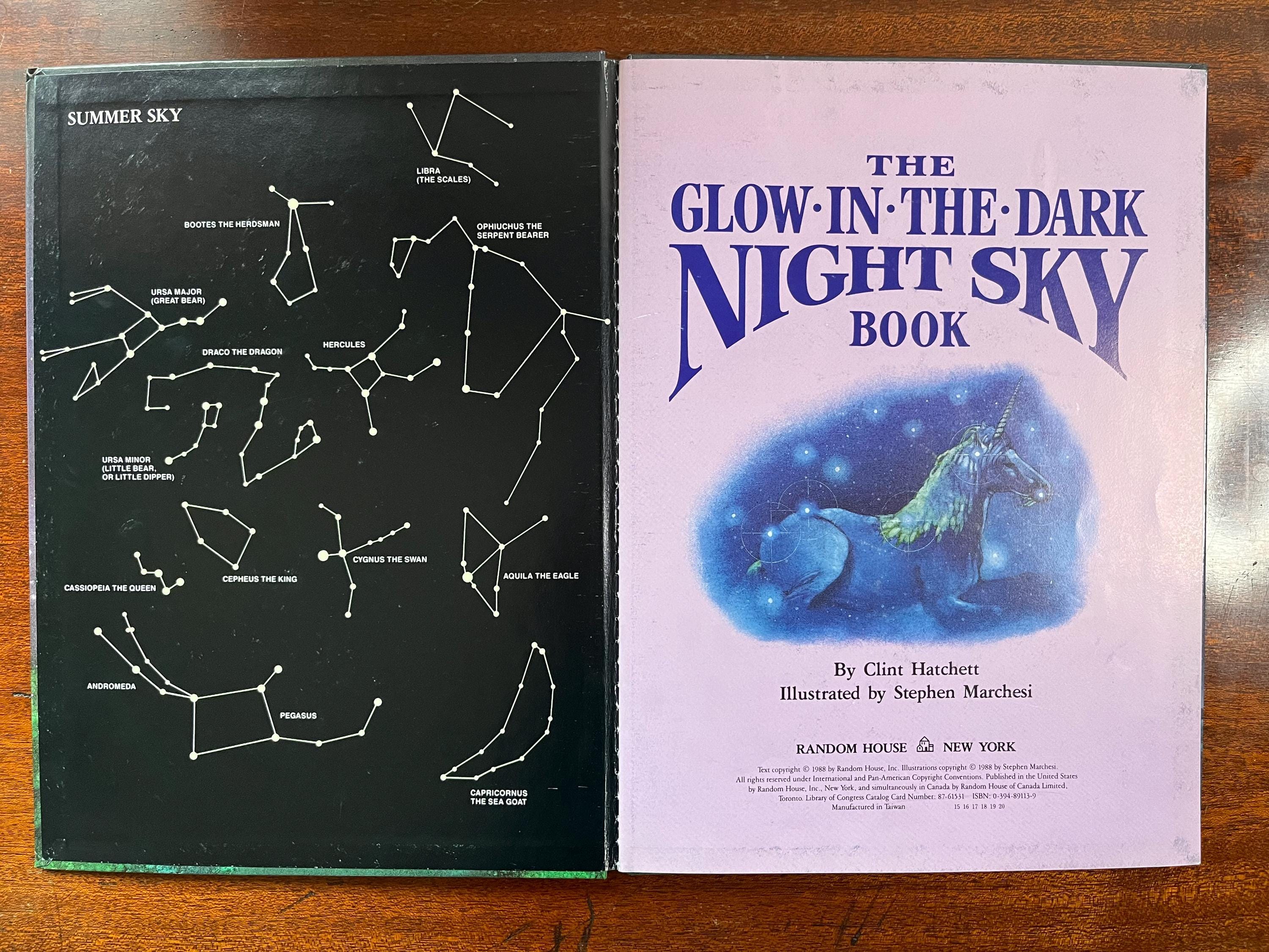 The Glow-in-the-dark Night Sky Book by Clint Hatchett - Illustrated by ...