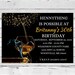 Instant Download Hennessy Birthday Invitation - Etsy