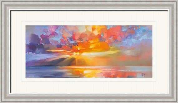 SCOTT NAISMITH mounted framed Arran equinox 3 frame | Etsy