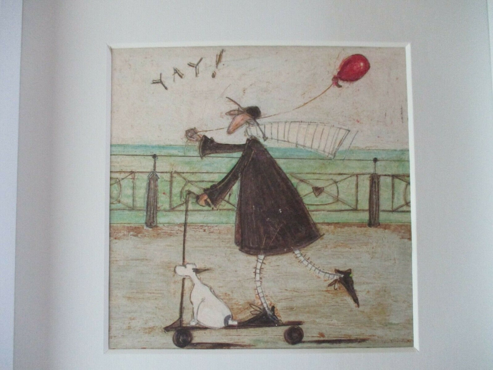 SAM TOFT triple mounted framed art cards 66 x 32 cm All | Etsy