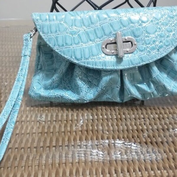 Teal Handbag - Etsy