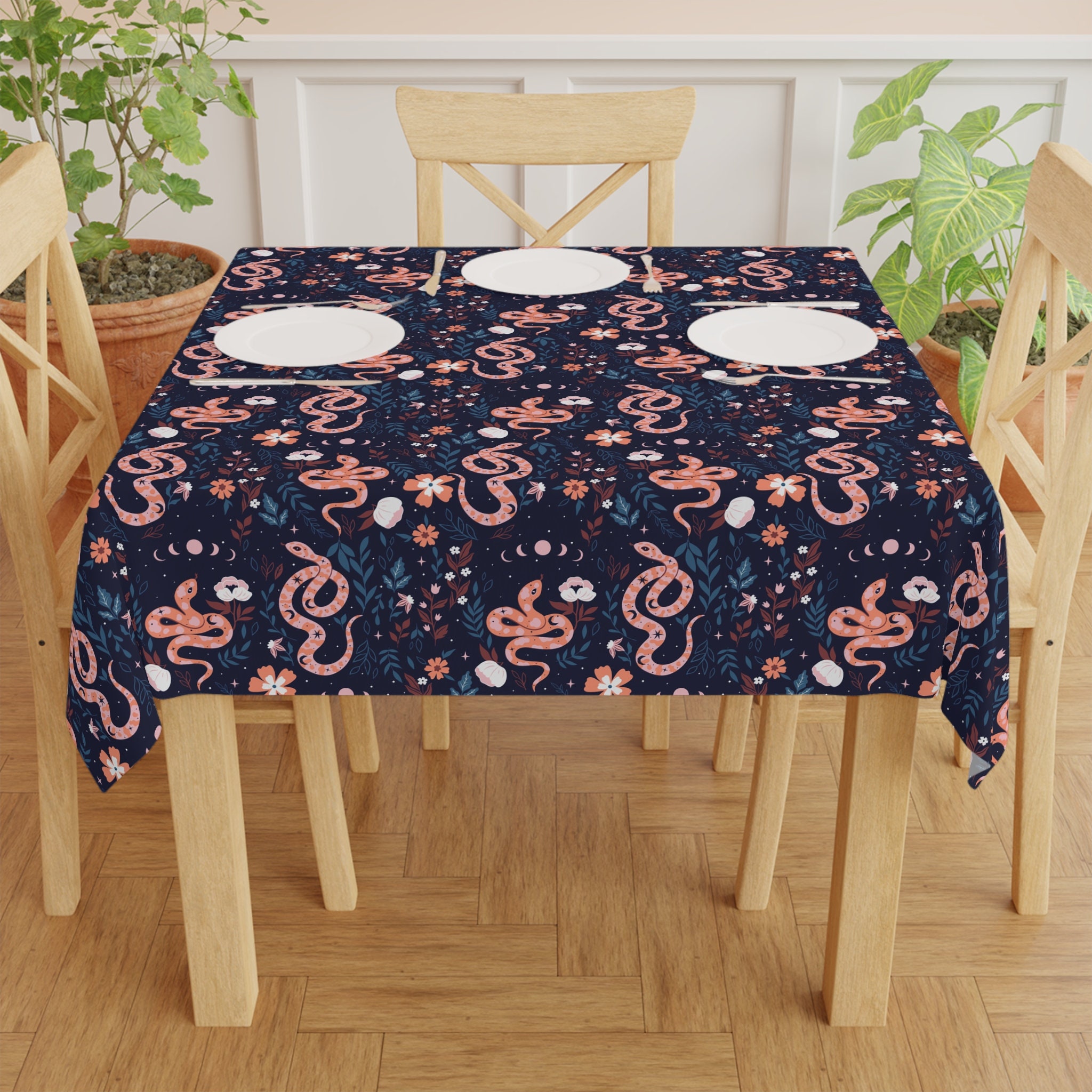 Boho Snake Tablecloth - Etsy