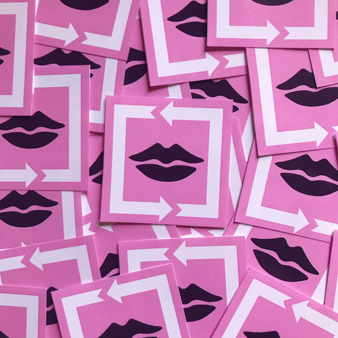 Kiss Sticker Ermes Costello - Etsy