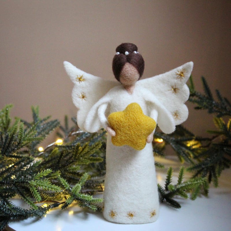 Felt Tree Topper - Etsy