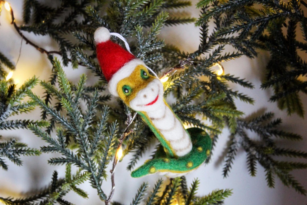 Symbol 2025 Wool Snake Christmas Home Decor - Etsy
