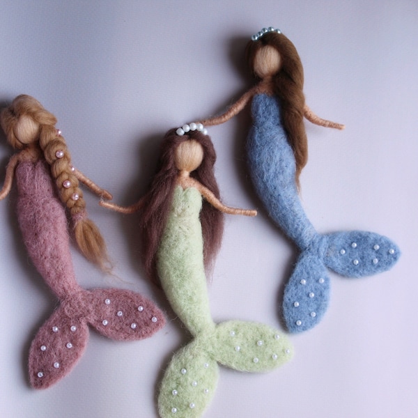 Felt Mermaid - Etsy