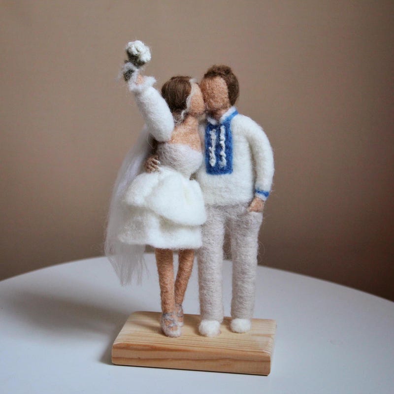 Needle Felted Figure - Etsy