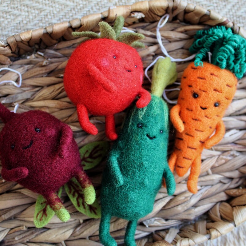 Vegetable People - Etsy