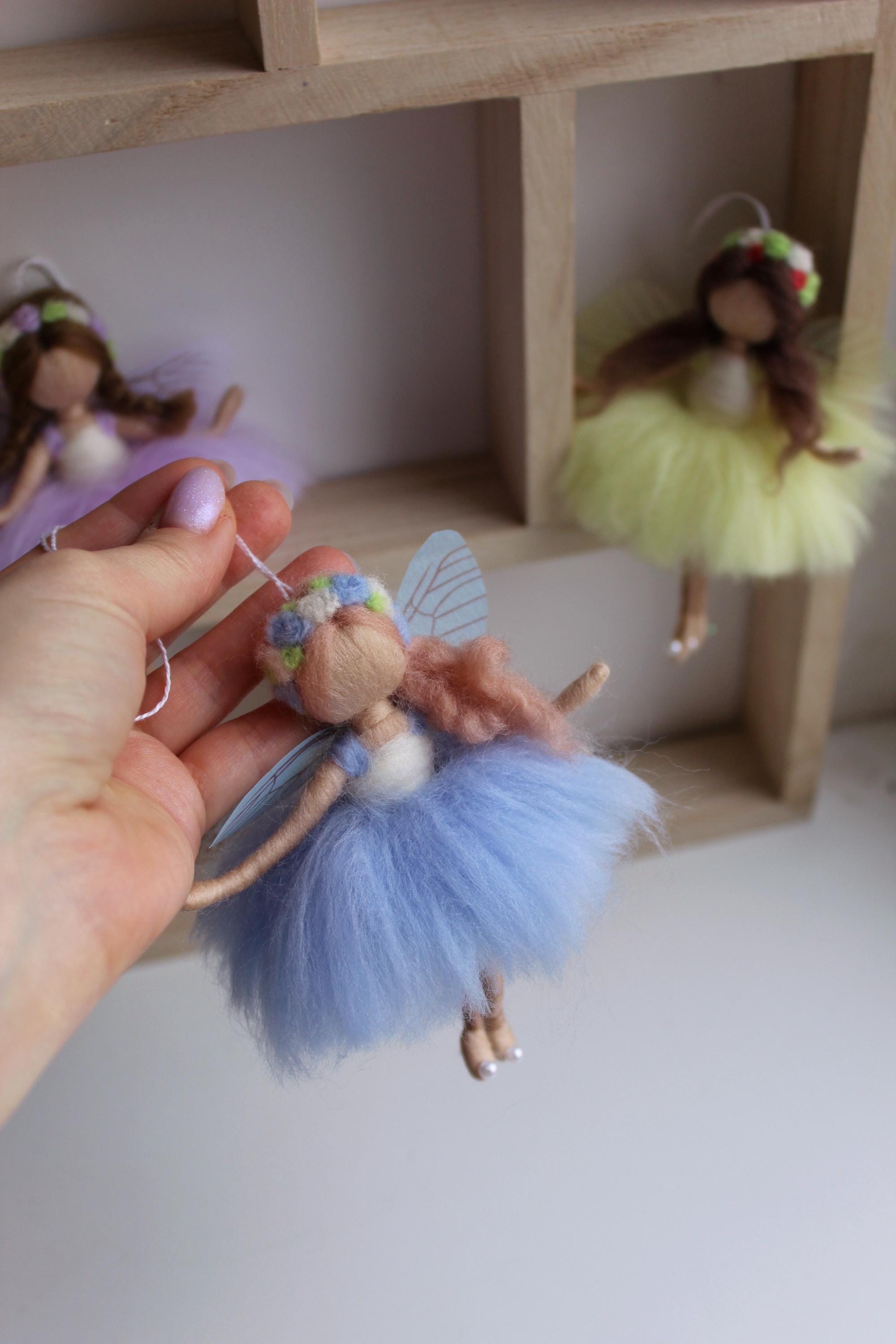 Fairy Garden Inspired Soft Sculpture - Spring Fairy Handmade - Etsy