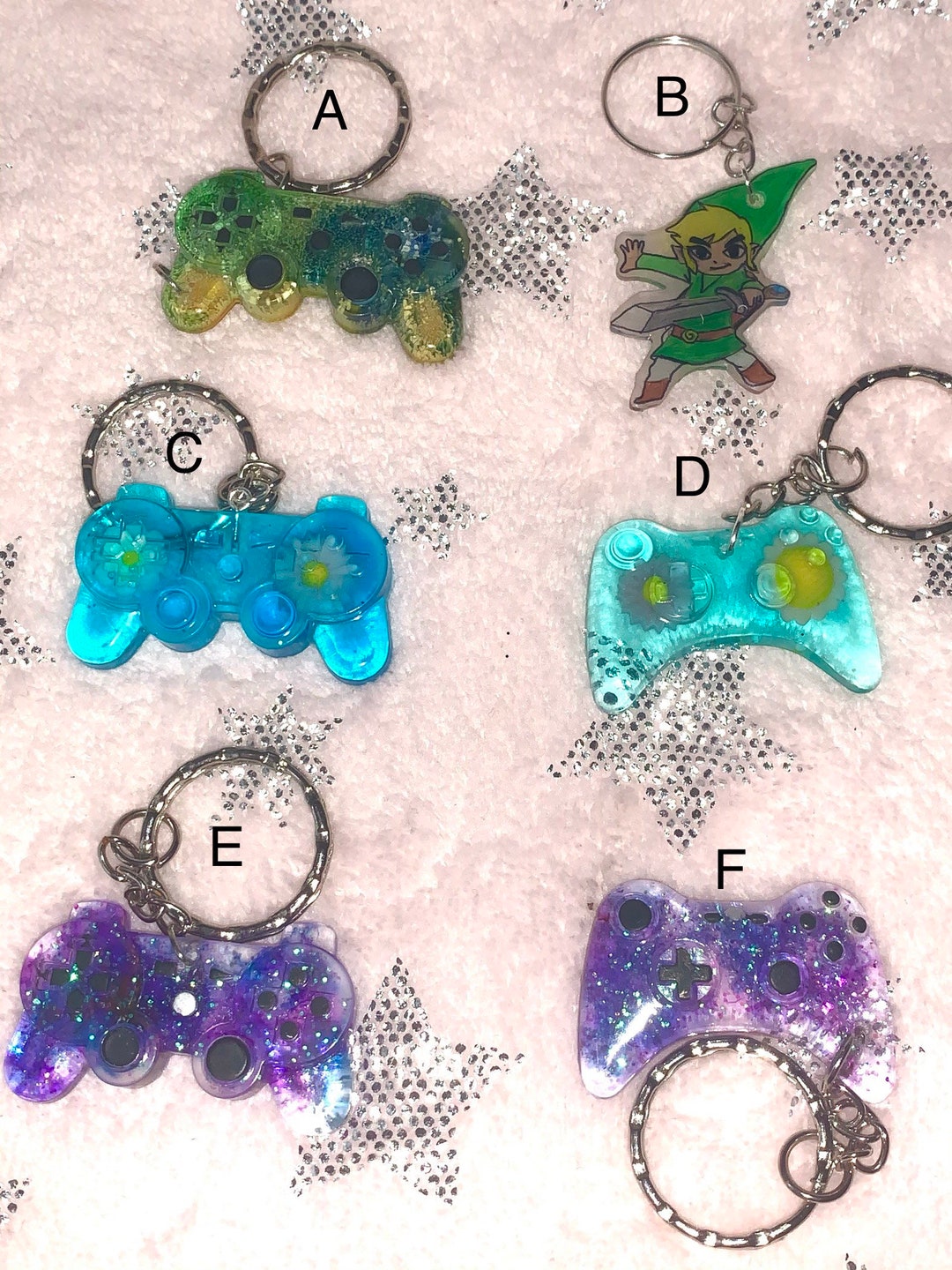 Video Game Keyrings Controller Legend of Zelda PS4 xbox - Etsy