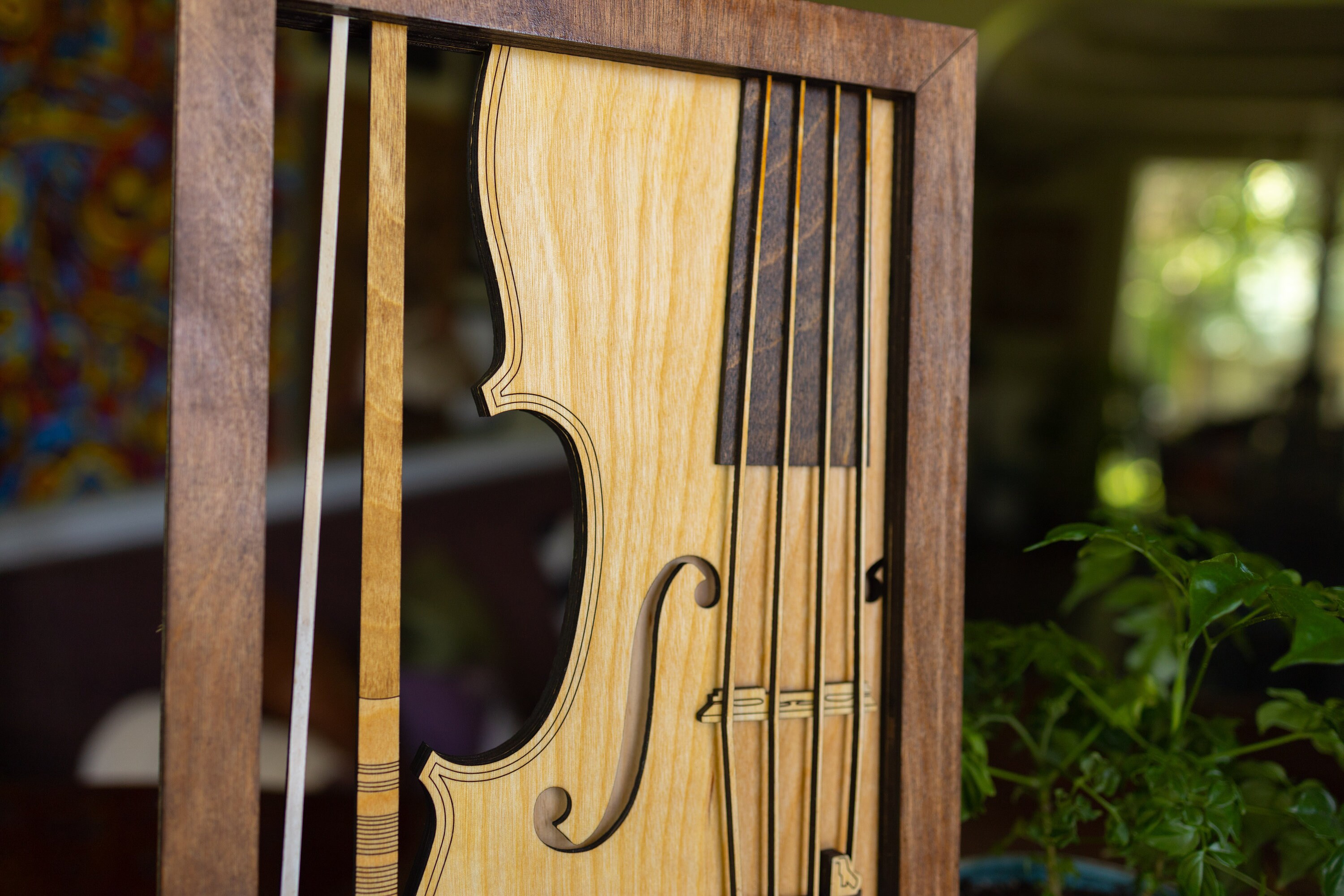 Violin / Fiddle SVG Laser Cut Files for Glowforge & Laser | Etsy