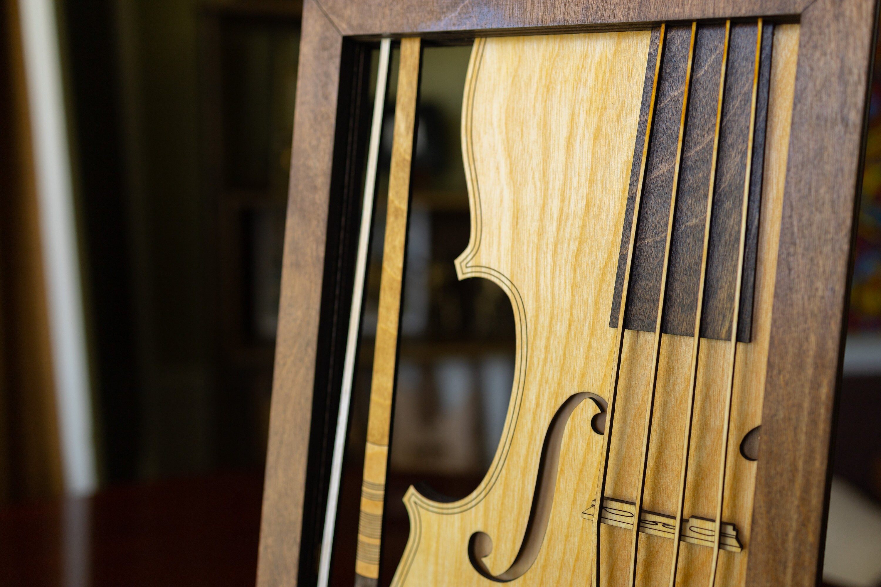 Violin / Fiddle SVG Laser Cut Files for Glowforge & Laser | Etsy