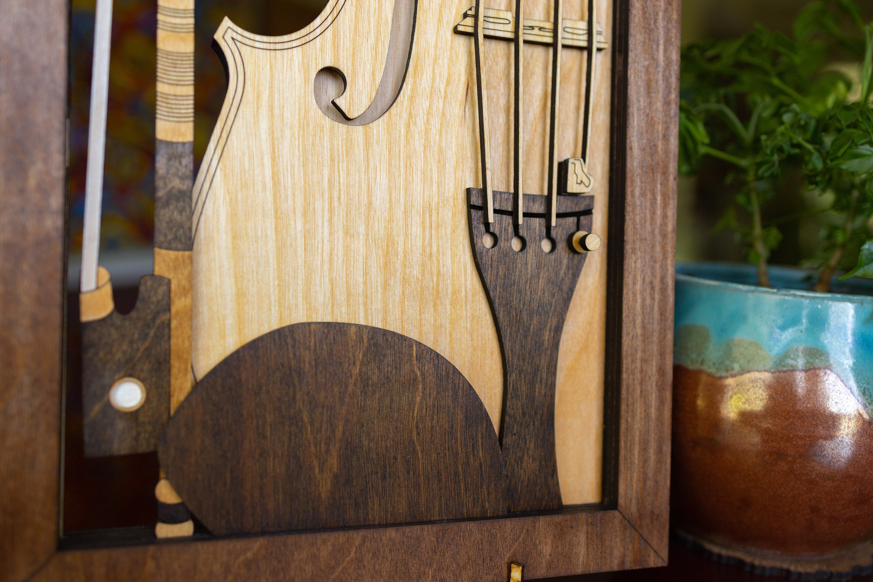 Violin / Fiddle SVG Laser Cut Files for Glowforge & Laser | Etsy