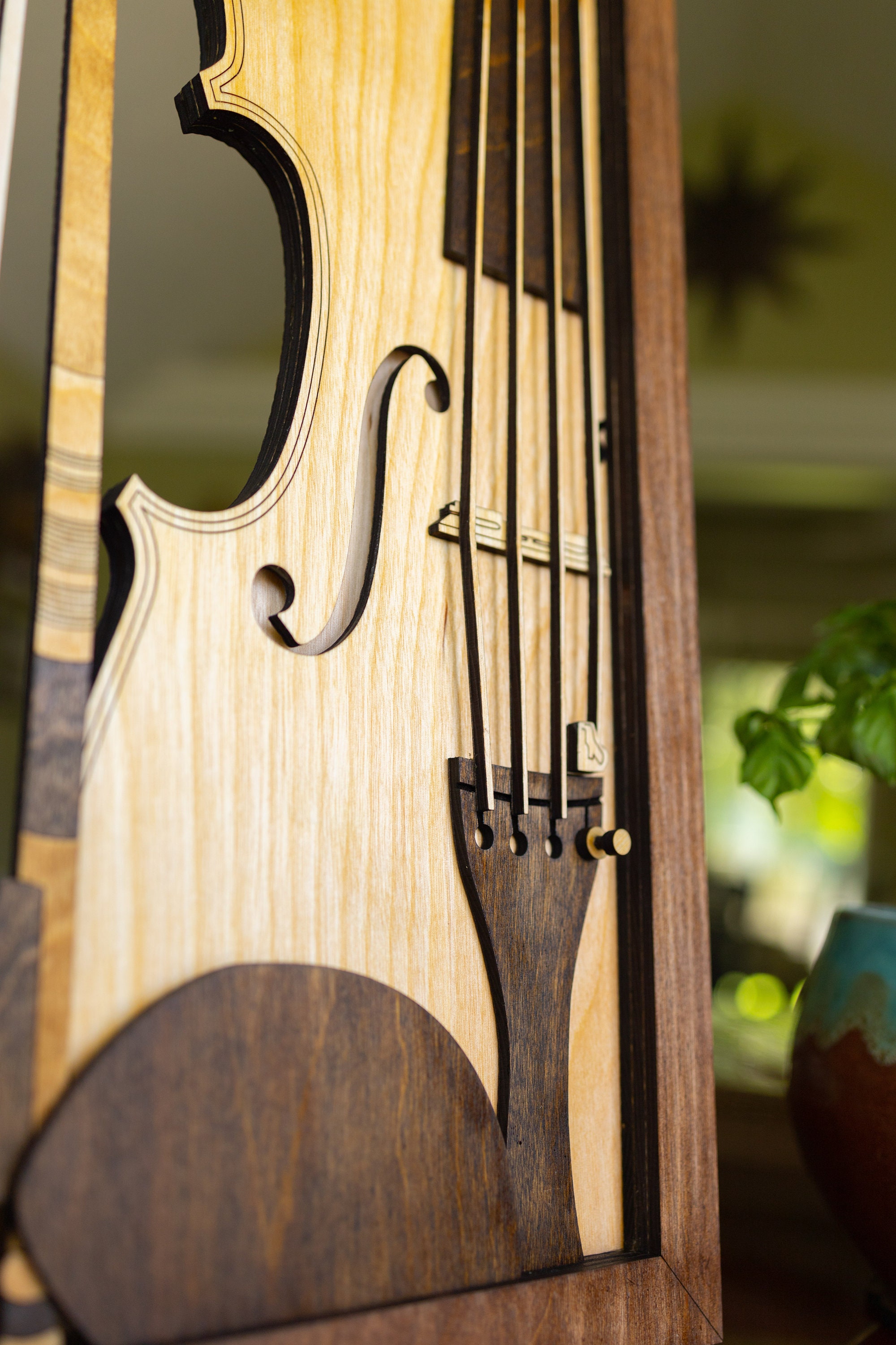 Violin / Fiddle SVG Laser Cut Files for Glowforge & Laser | Etsy