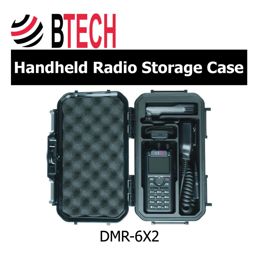 BTECH DMR-6X2 Pro Portable Handheld Radio Custom Storage / Carrying ...
