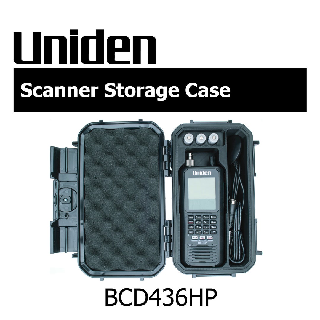 Uniden BCD436HP Portable Handheld Scanner Custom Storage / Carrying ...