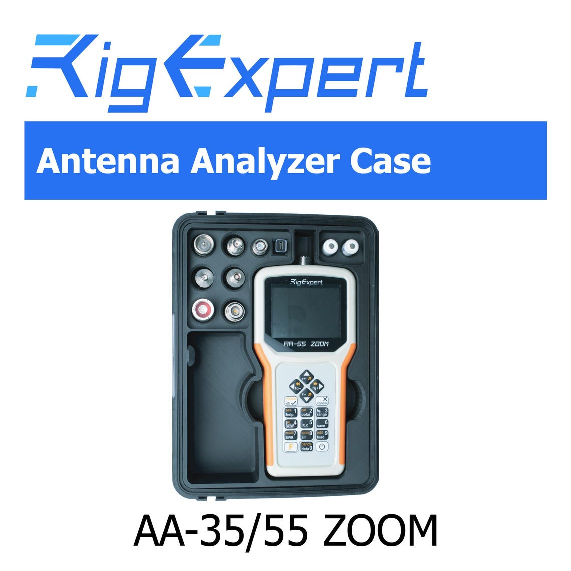 Rigexpert AA-35 & AA-55 ZOOM Storage Form Fitted Waterproof Dustproof ...