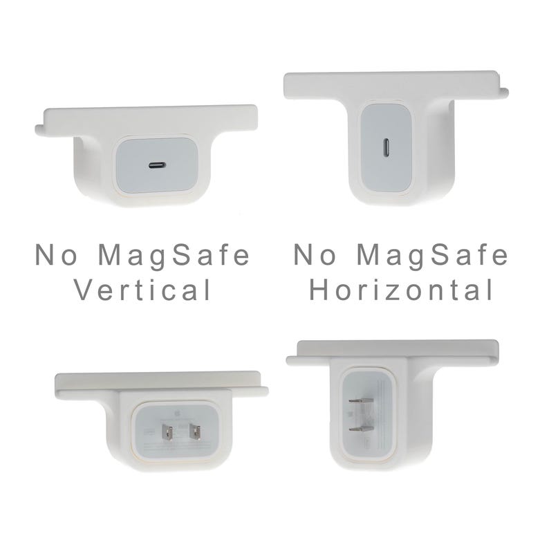 Apple Magsafe AC Wall Outlet Shelf Charger Holder for USB-C 20W Power ...