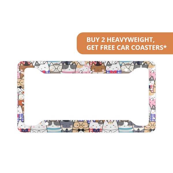 Fancy License Plate Frame - Etsy